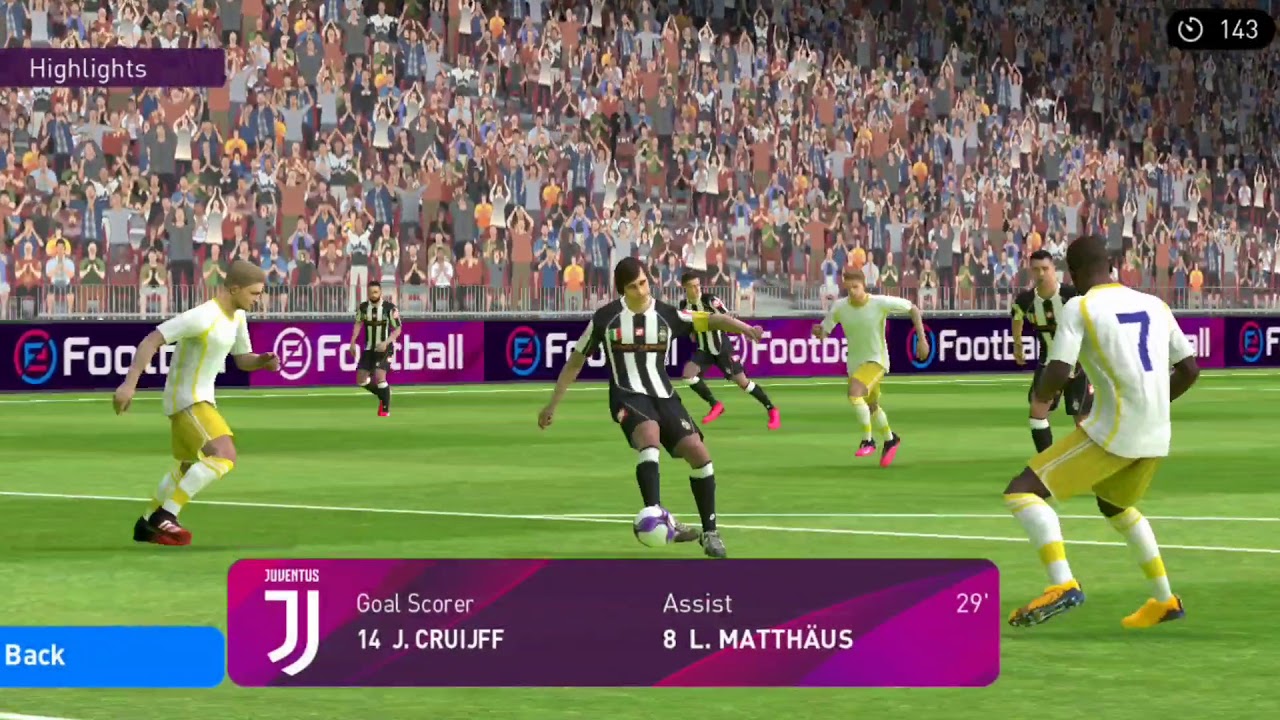 PES Mobile Online match highlights #2 - YouTube