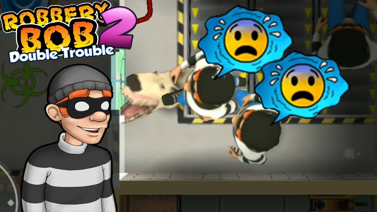 Robbery Bob 2 | Angry Dog Costume Vs ALL Jail Bob | Part 5 - YouTube