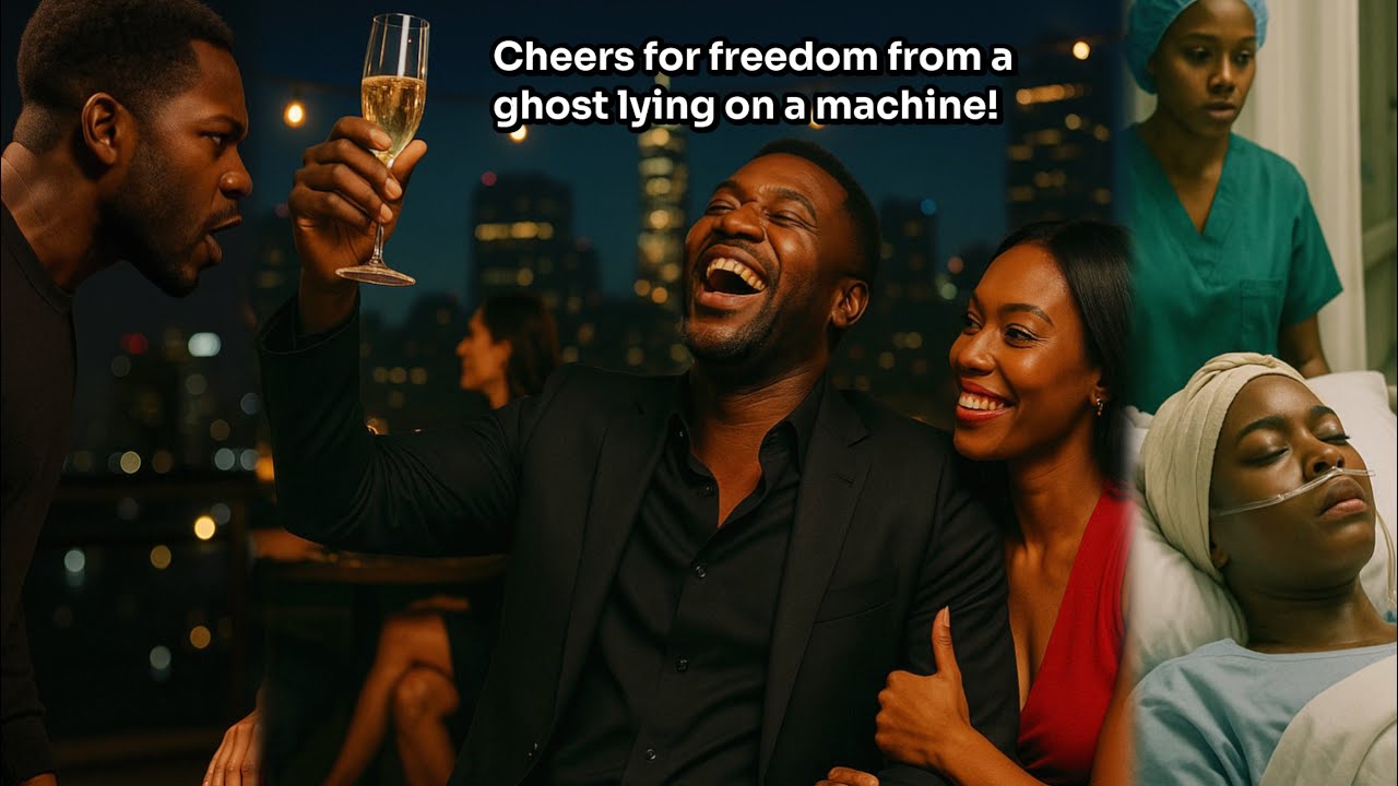 TO FREEDOM FROM A GHOST LYING ON A MACHINE! HUSBAND CHEERS 2 WIFE IN COMA-BUT SOMETHING HAP… # ...