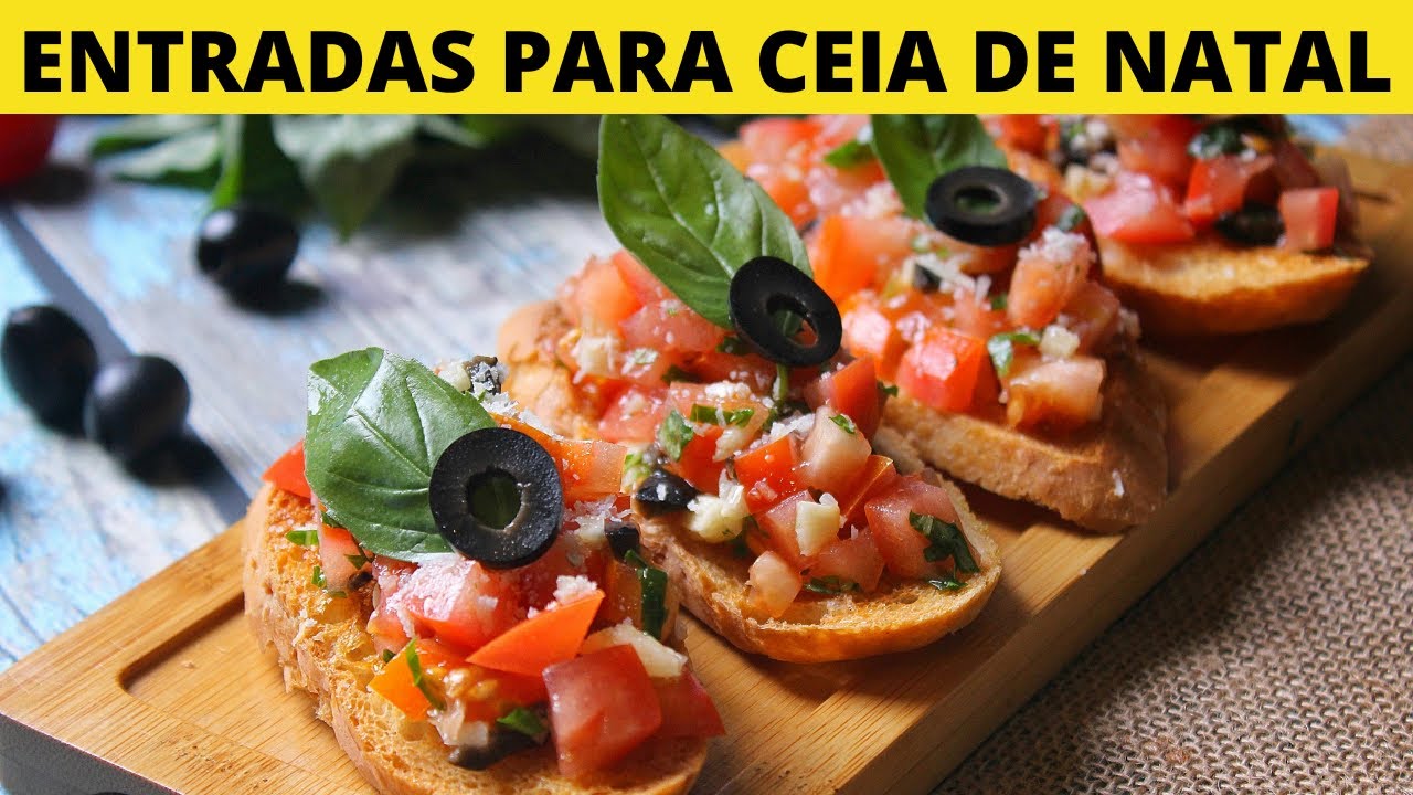 ENTRADAS PARA CEIA DE NATAL: 5 Ideias simples para servir - YouTube