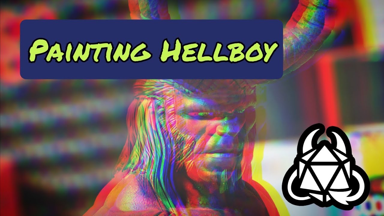 Painting Hellboy - YouTube