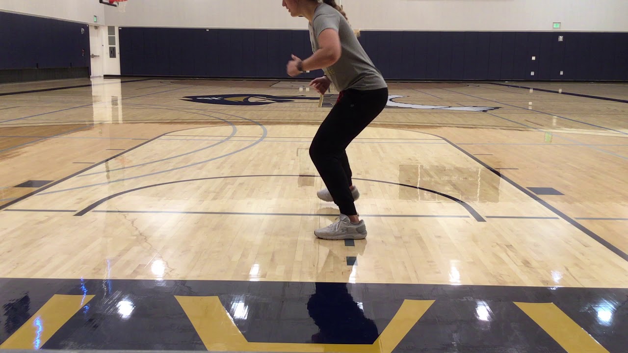 Side Shuffle to Back Pedal - YouTube