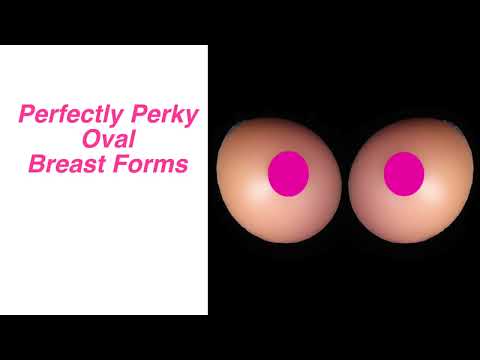 Perfectly Perky Oval Breast Forms | Glamour Boutique
