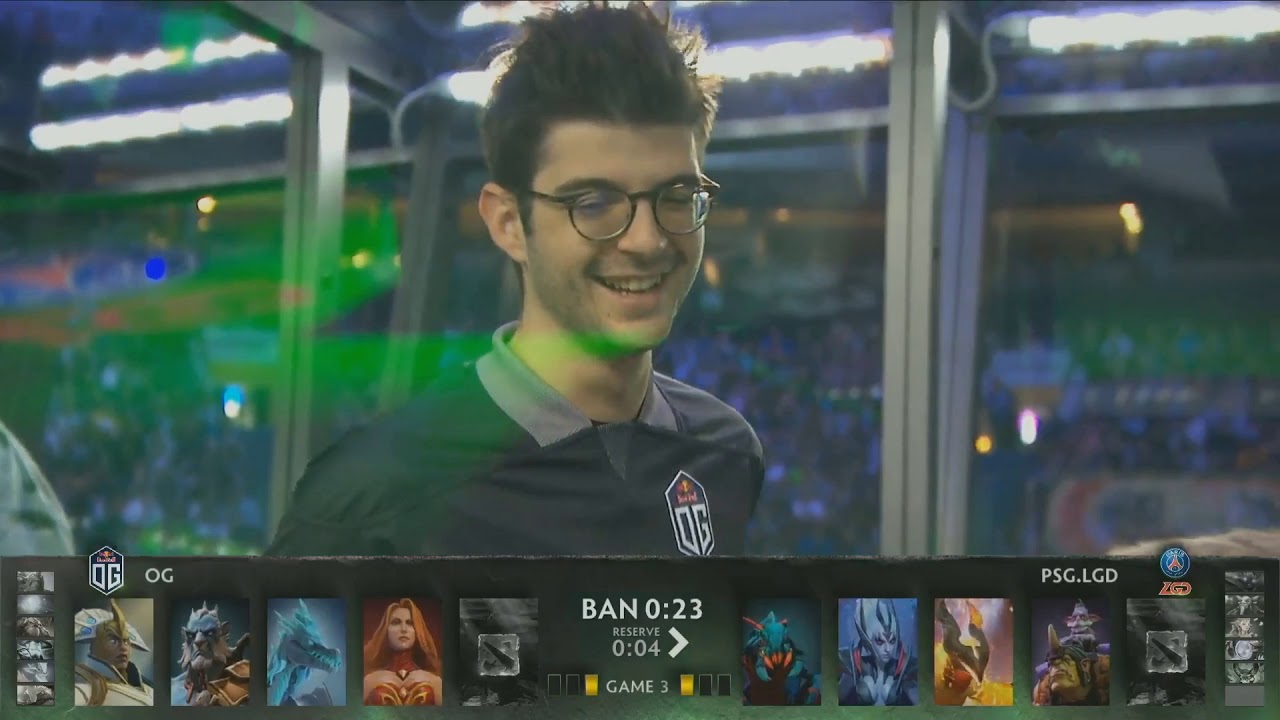 Grand Final OG vs PSG.LGD Game 3 - Sanduguan - TI8 Main Event Final Day ...