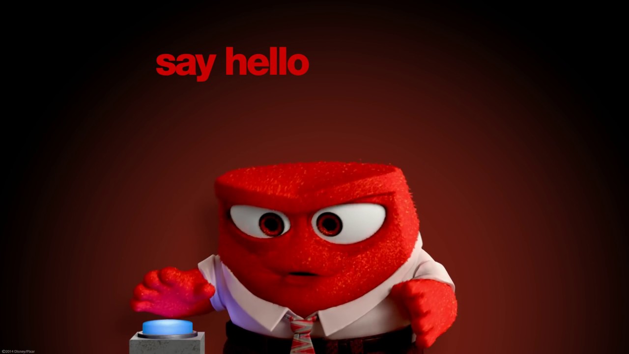 say hello to Anger - from Inside Out - YouTube