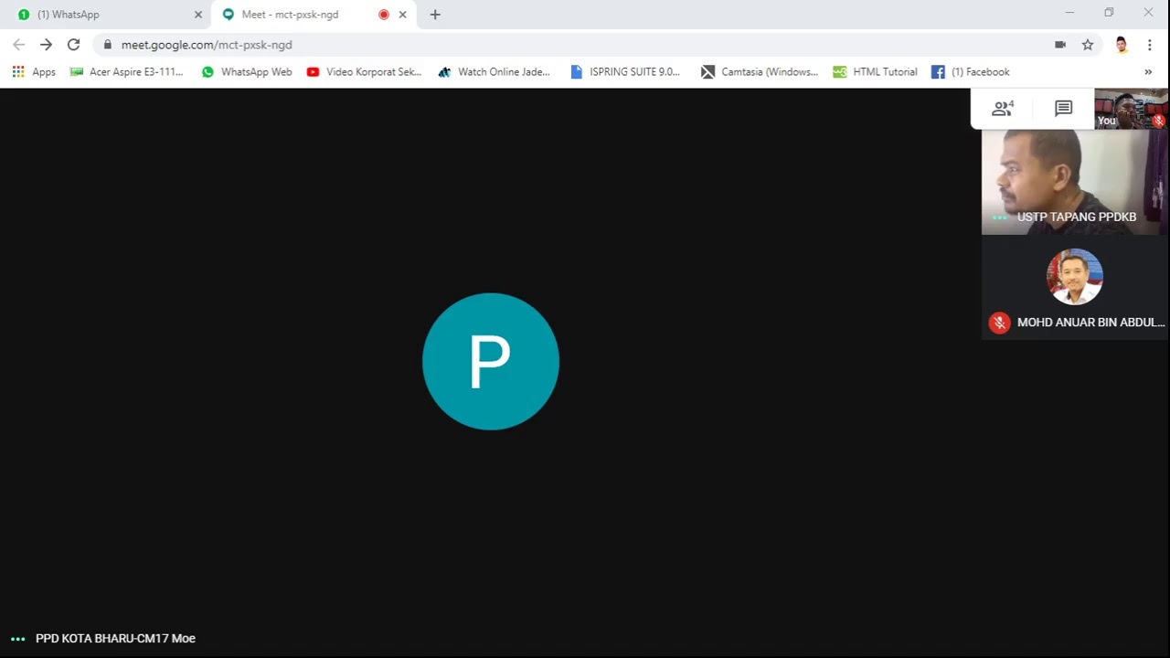 Lag Test Google MEET integrate to Youtube Live Stream Sempena Ucapan ...
