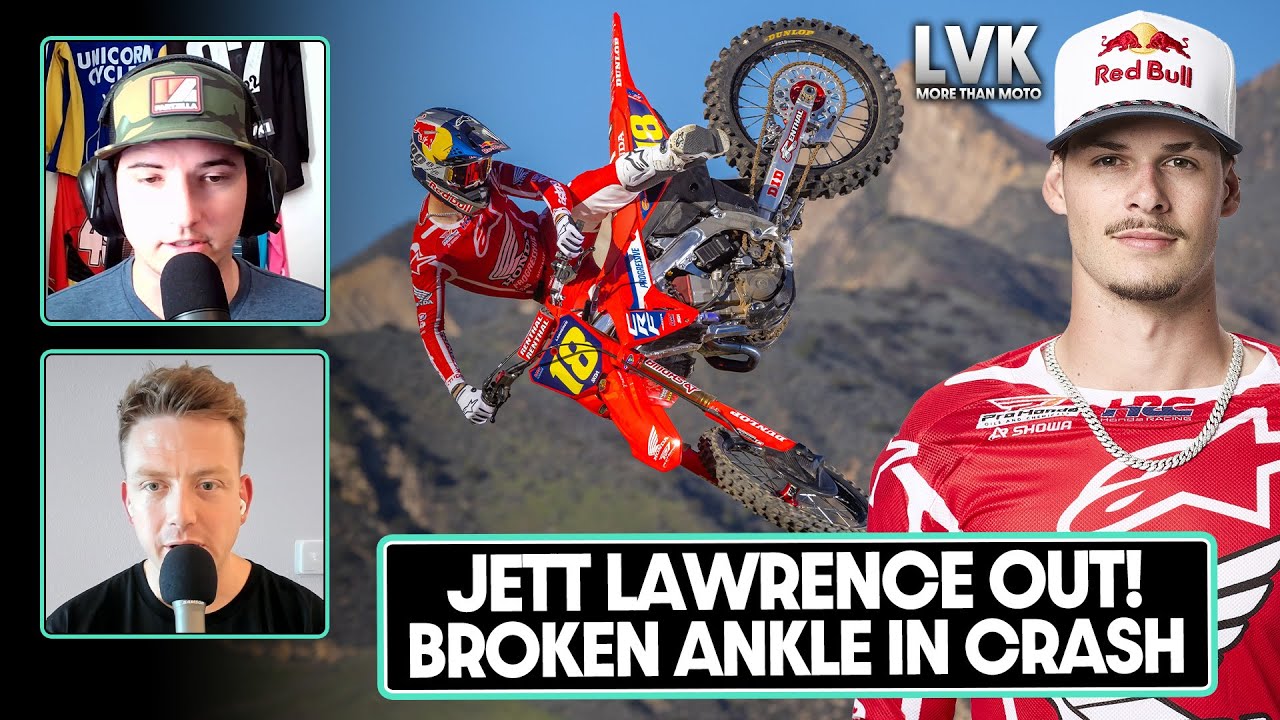 Reacting to Jett Lawrence's Ankle Injury | Lewis vs. Kellen: More Than ...