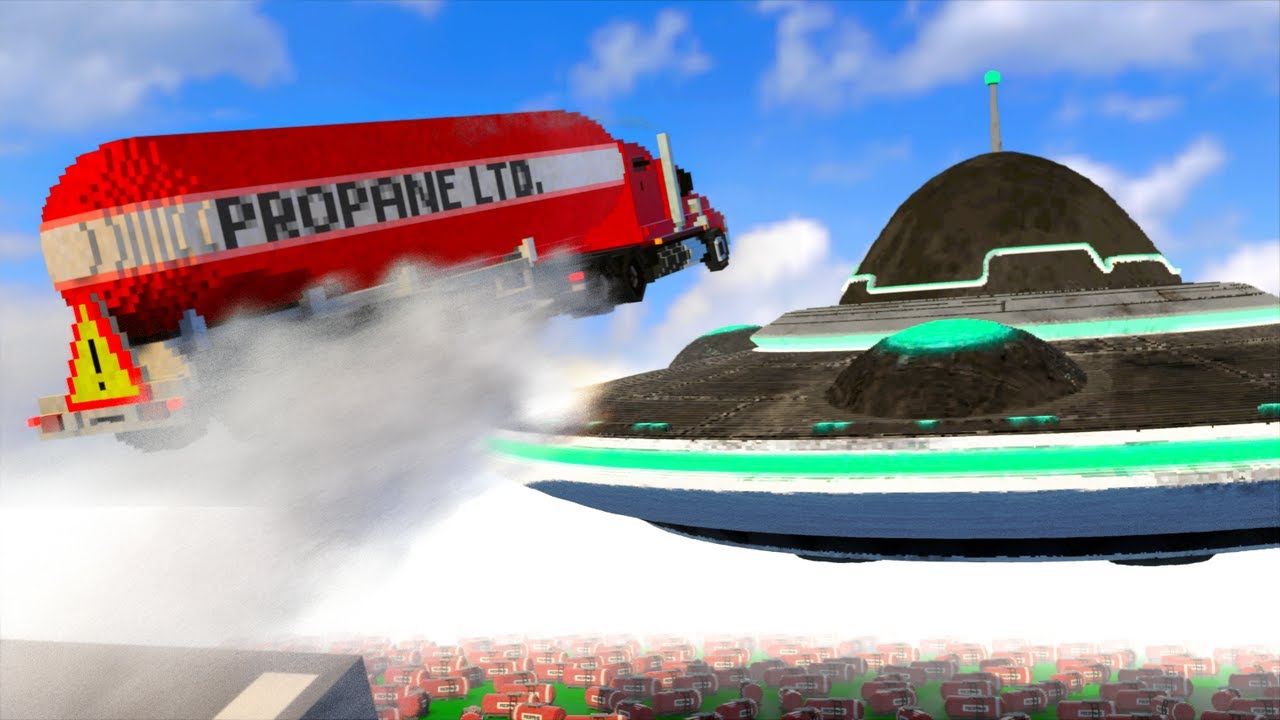 Cars vs UFO - Teardown - YouTube