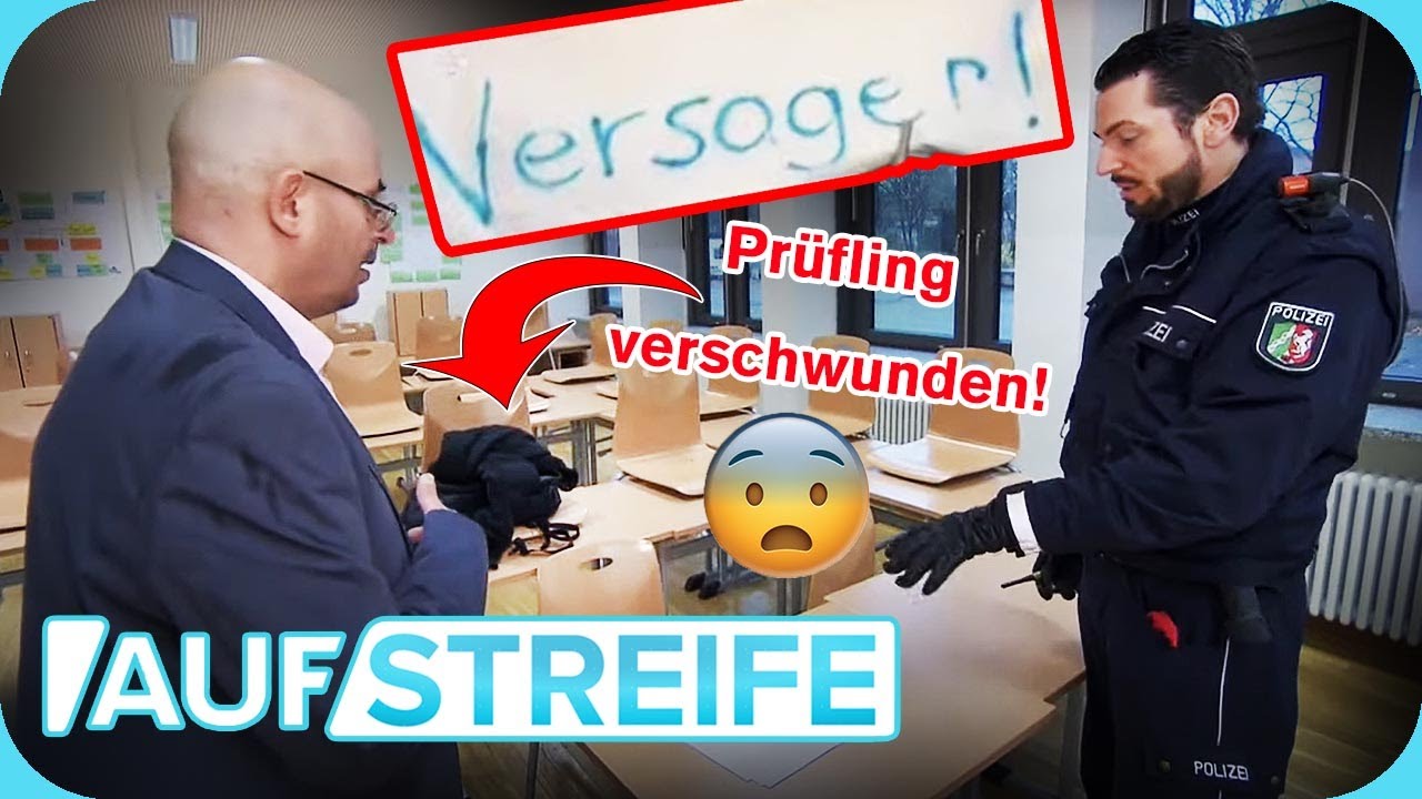 Versager! 😨 Prüfling plötzlich verschwunden - ist er Opfer oder Täter ...