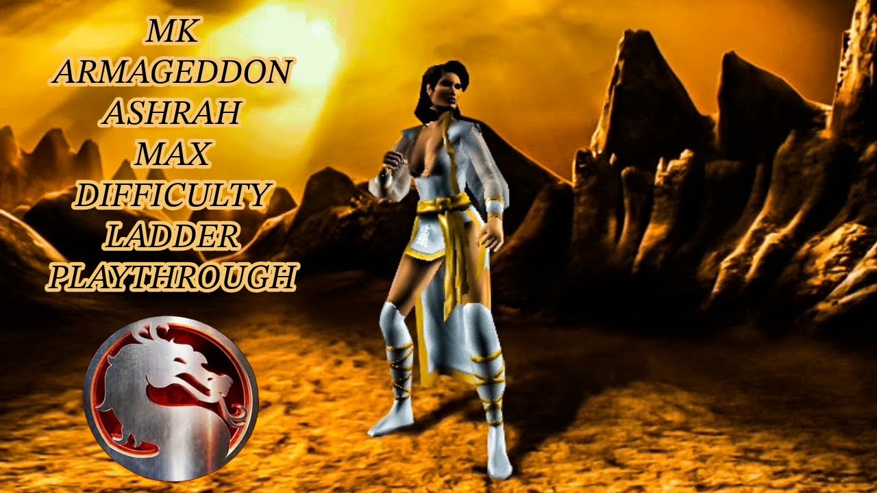 Mortal Kombat Armageddon: Ashrah Max Difficulty Ladder Playthrough ...