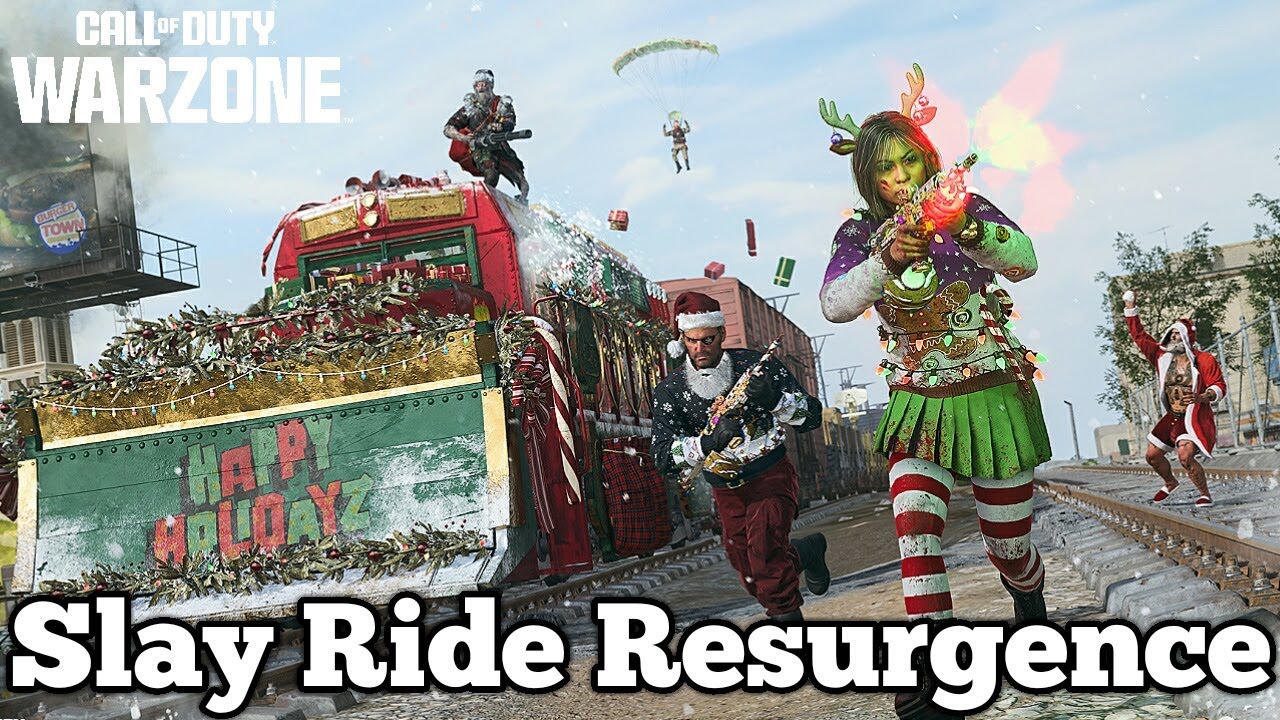 Warzone New Slay Ride Resurgence Gameplay - YouTube