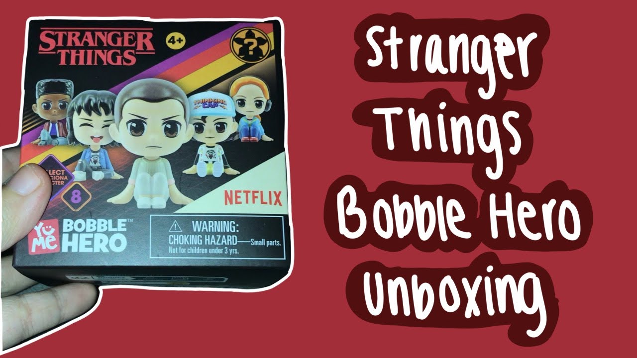 Stranger Things Yume Bobble Hero Unboxing - YouTube