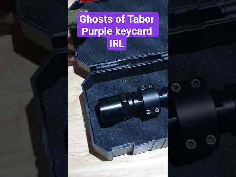 Ghosts of Tabor Purple Keycard in real life #ghostsoftabor