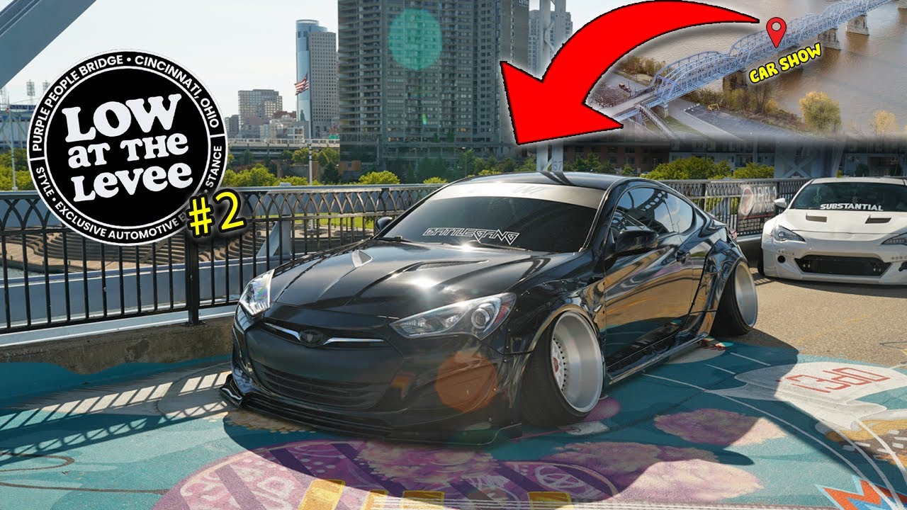 Stance Car Show Takes Over The Bridge On The Ohio River (Low At The ...