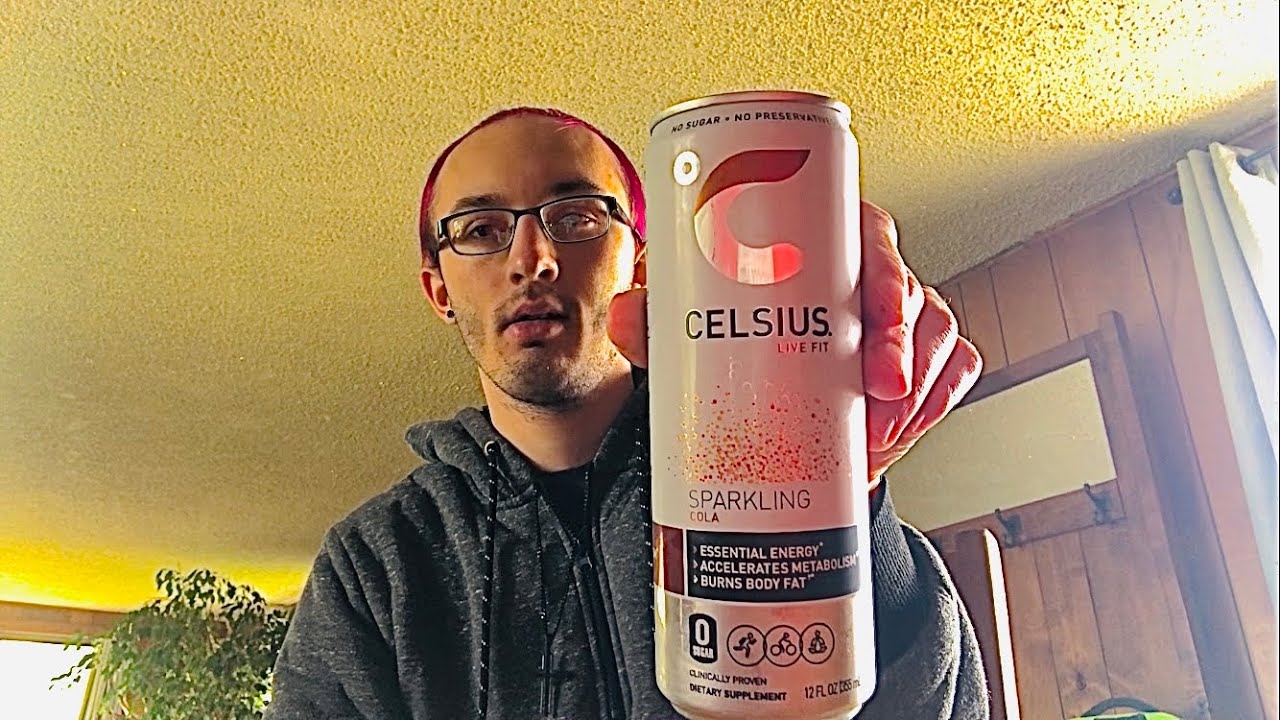 Celsius Live Fit Energy Drink | Sparkling Cola | Review - YouTube
