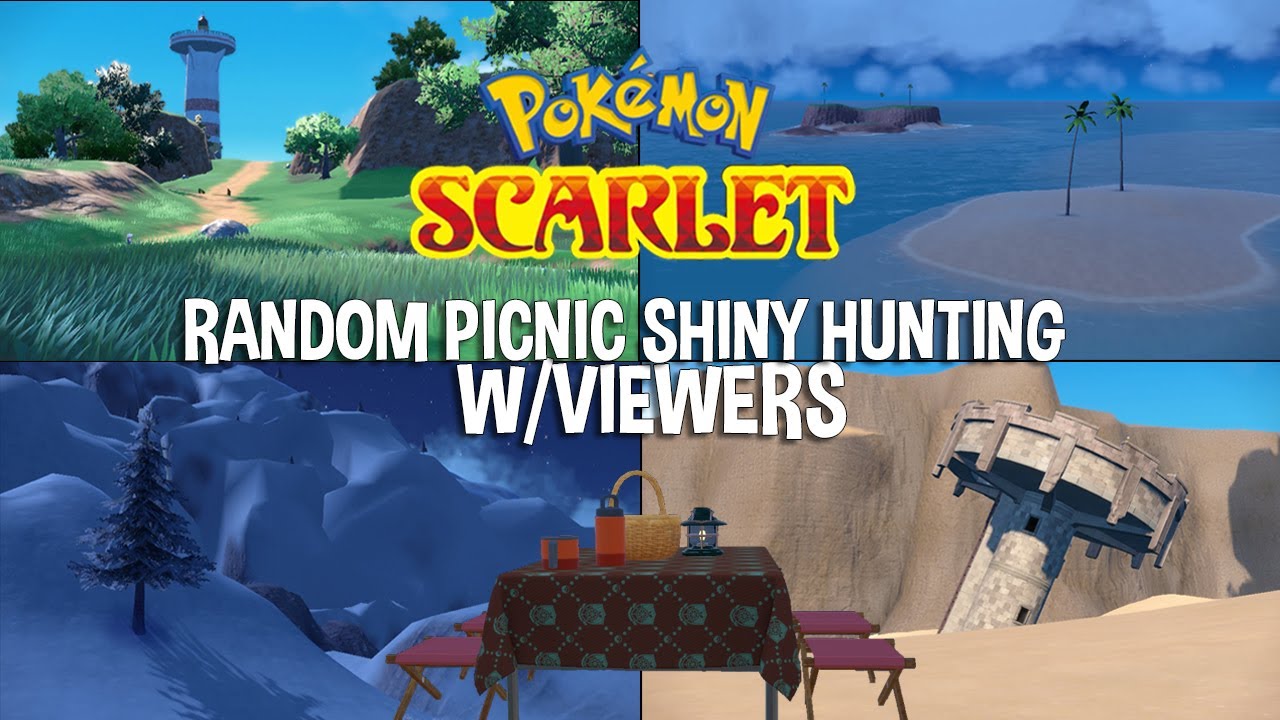 Random Sandwich Shiny Hunting w/ Viewers | Pokemon Scarlet | - YouTube