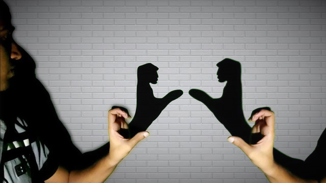 Shadow Animals With Hands Easy Tricks - YouTube