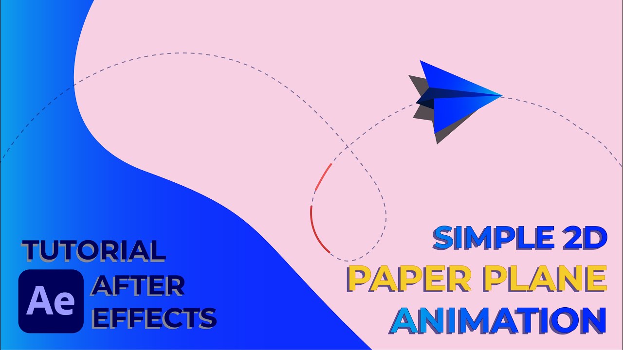 Paper Plane Animation With Trim Paths After Effects Tutorial YouTube Paper Plane Animation With Trim Paths After Effects Tutorial YouTube