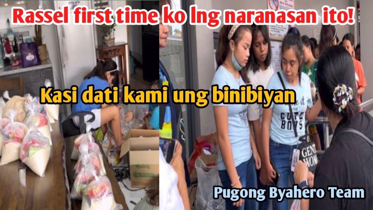 QUATRO MARIAS NAMIGAY NG MGA RELIEF GOODS SA MGA NABAHAAN - YouTube