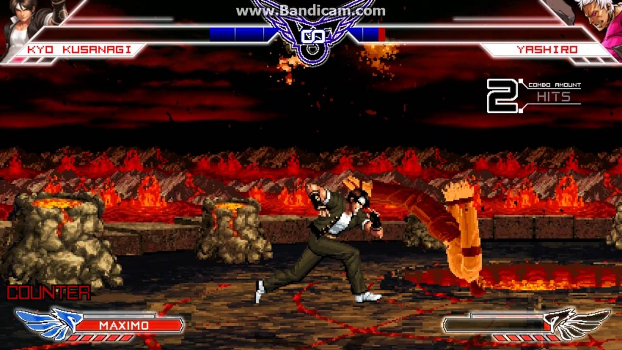 [KOF Mugen] Parched Earth = Kyo Kusanagi vs Orochi Yashiro - YouTube