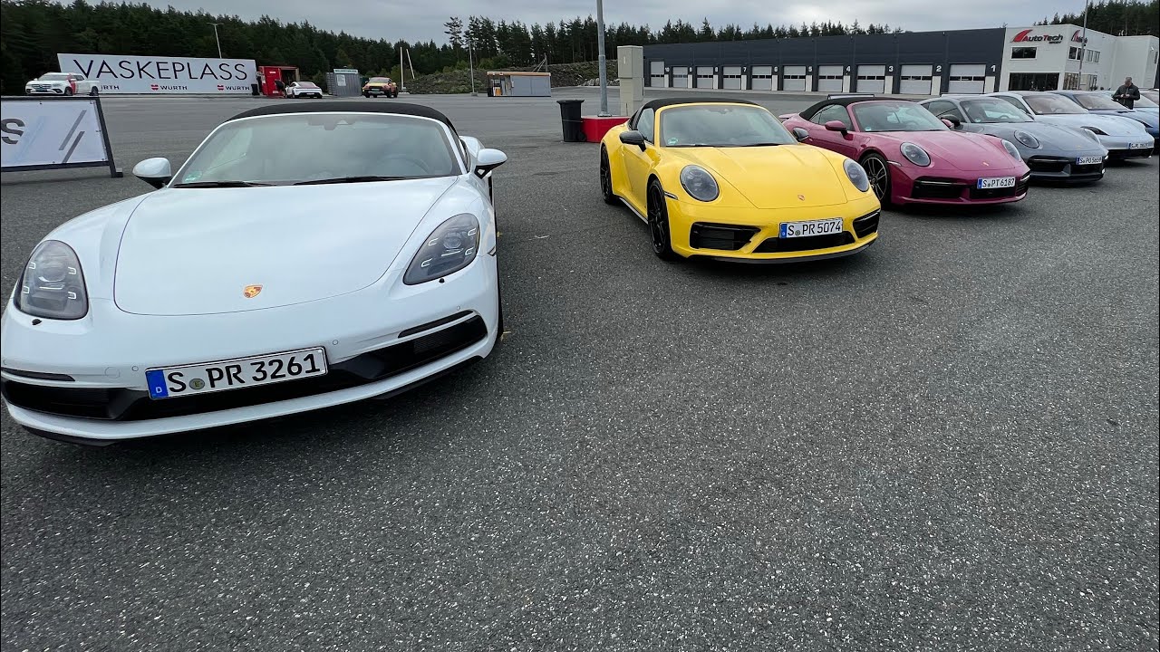 My first track day! Porsche roadshow experience at Rudskogen - YouTube