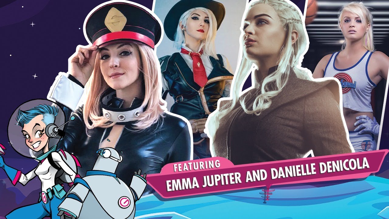 GalaxyCon Live with cosplayers Danielle DeNicola and Emma Jupiter - YouTube