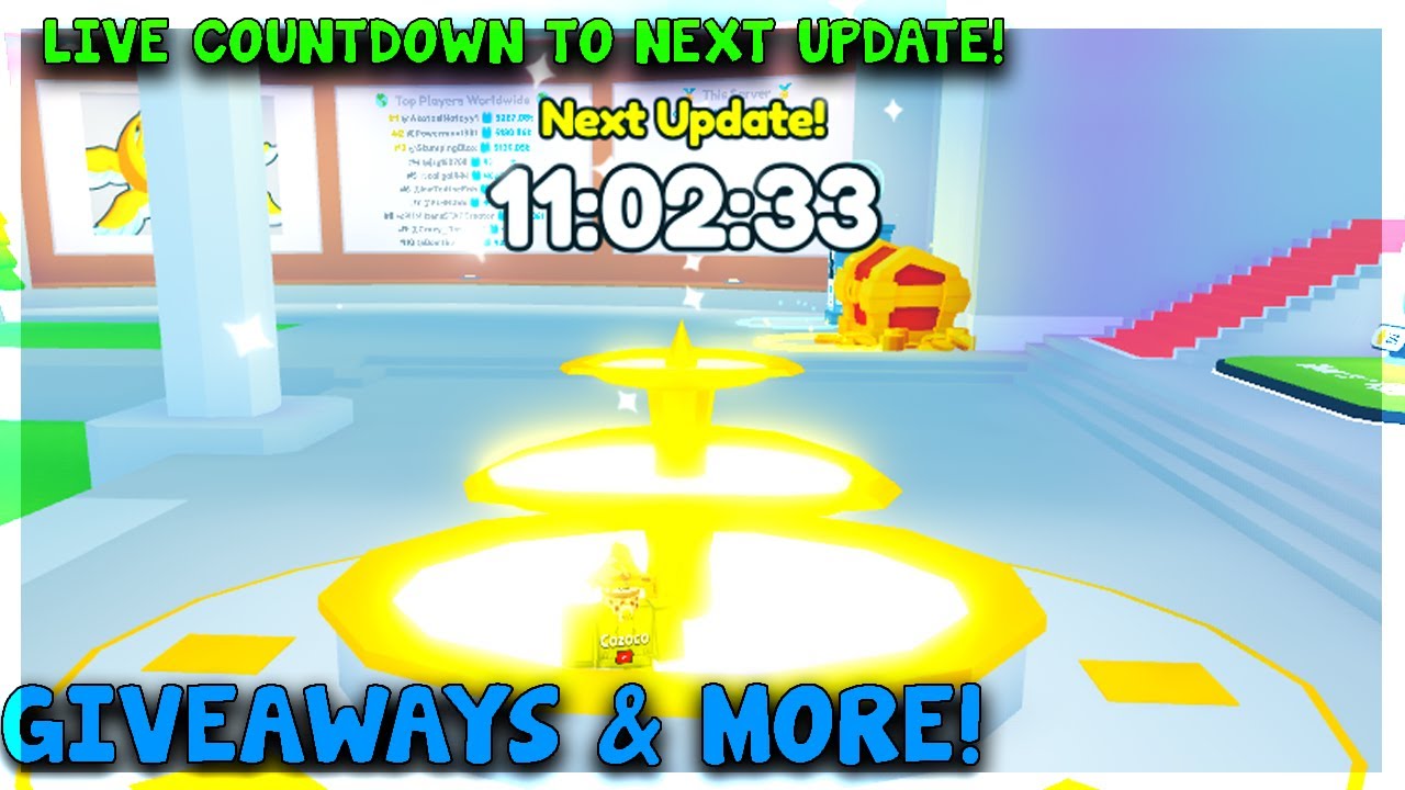 🔴 PET SIMULATOR X COUNTDOWN!🌊NEW OCEAN WORLD! - YouTube