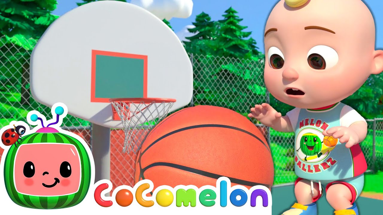 Basketball Song | COCOMELON 🍉 | Nursery Rhymes & Lullabies | Baby ...