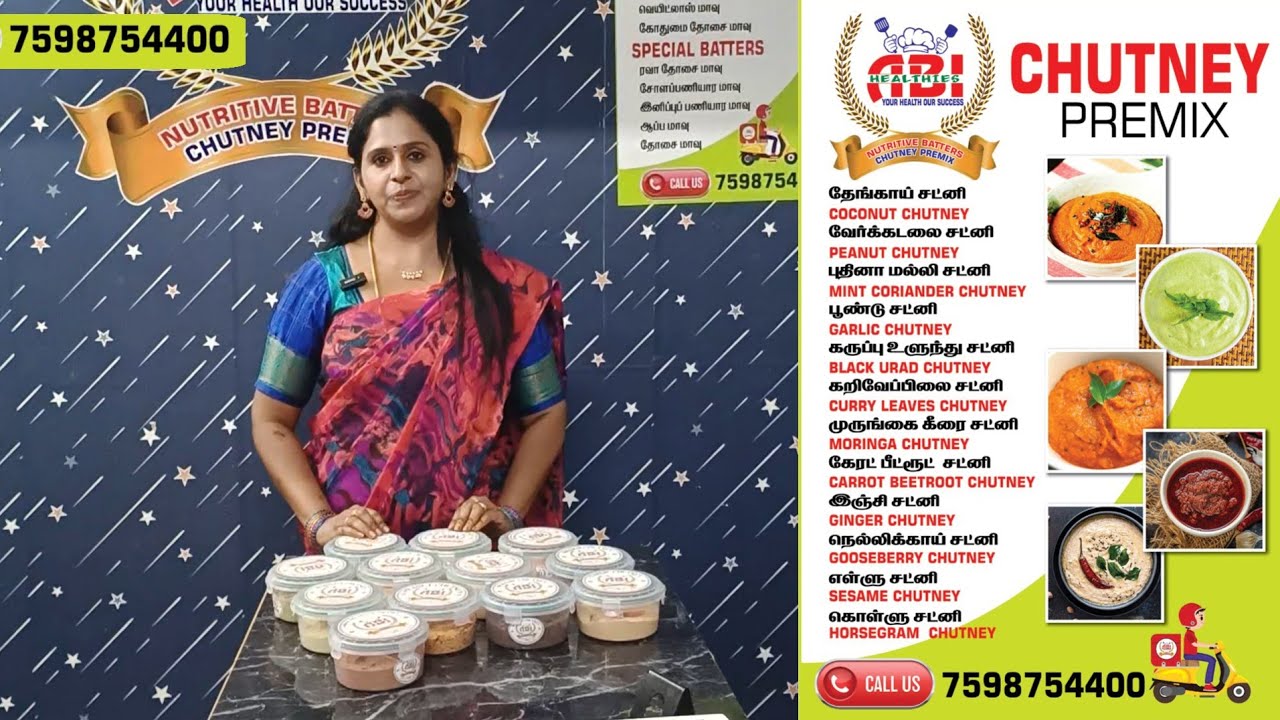 Chutney Premix launch | Abi Healthies | ABI The Batter Store | Free ...
