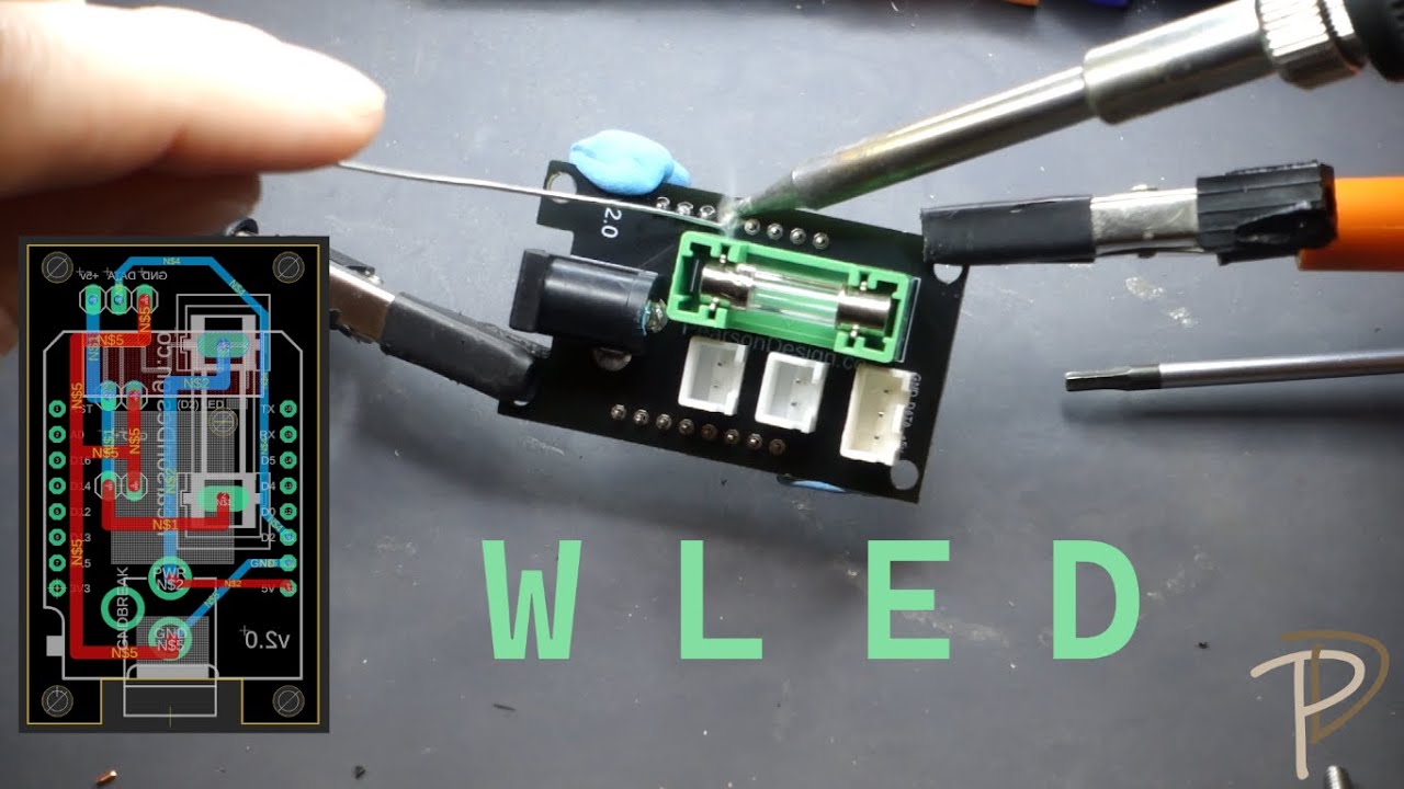 WLED Controller | DIY LED Strip Controller - YouTube