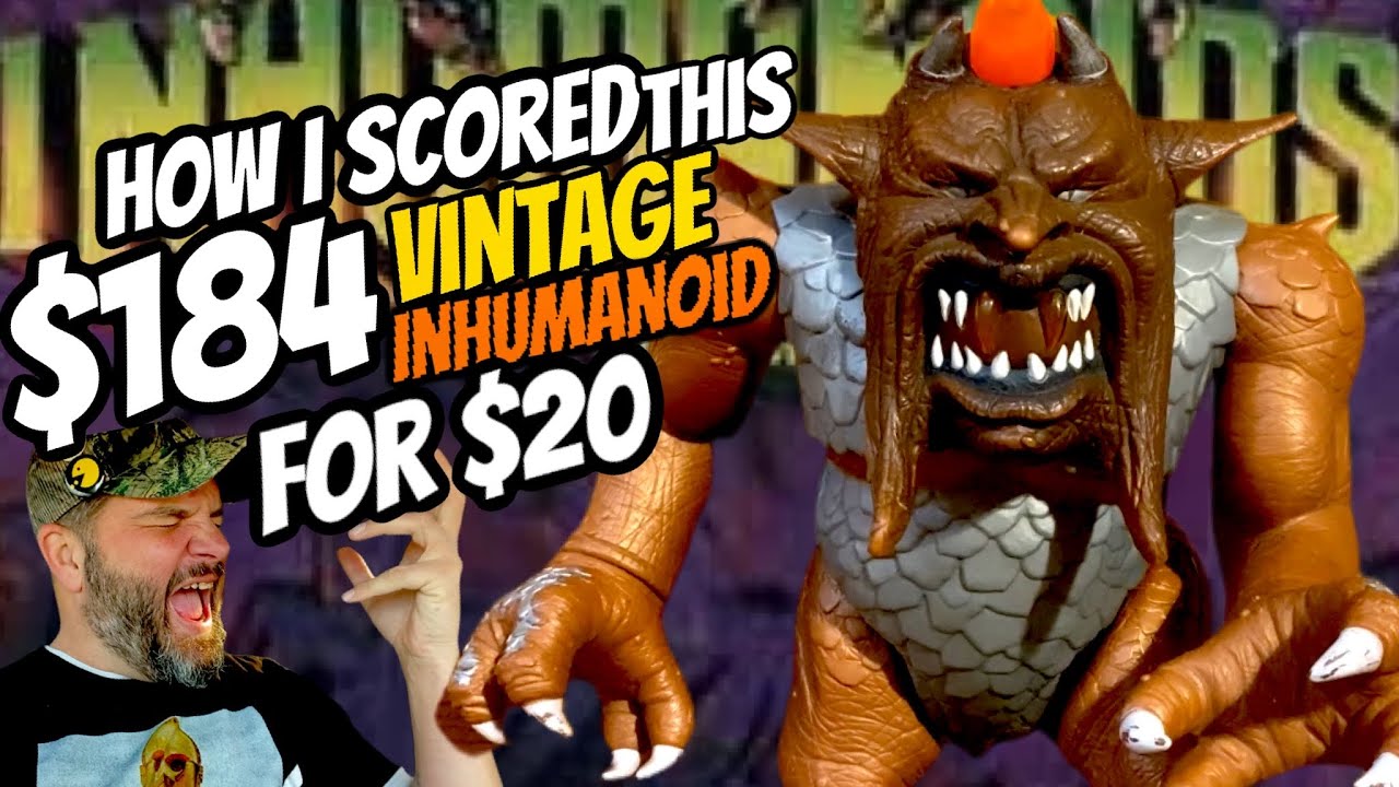 How I Scored This $184, Vintage, 1986 Inhumanoid Metlar for $20 - YouTube