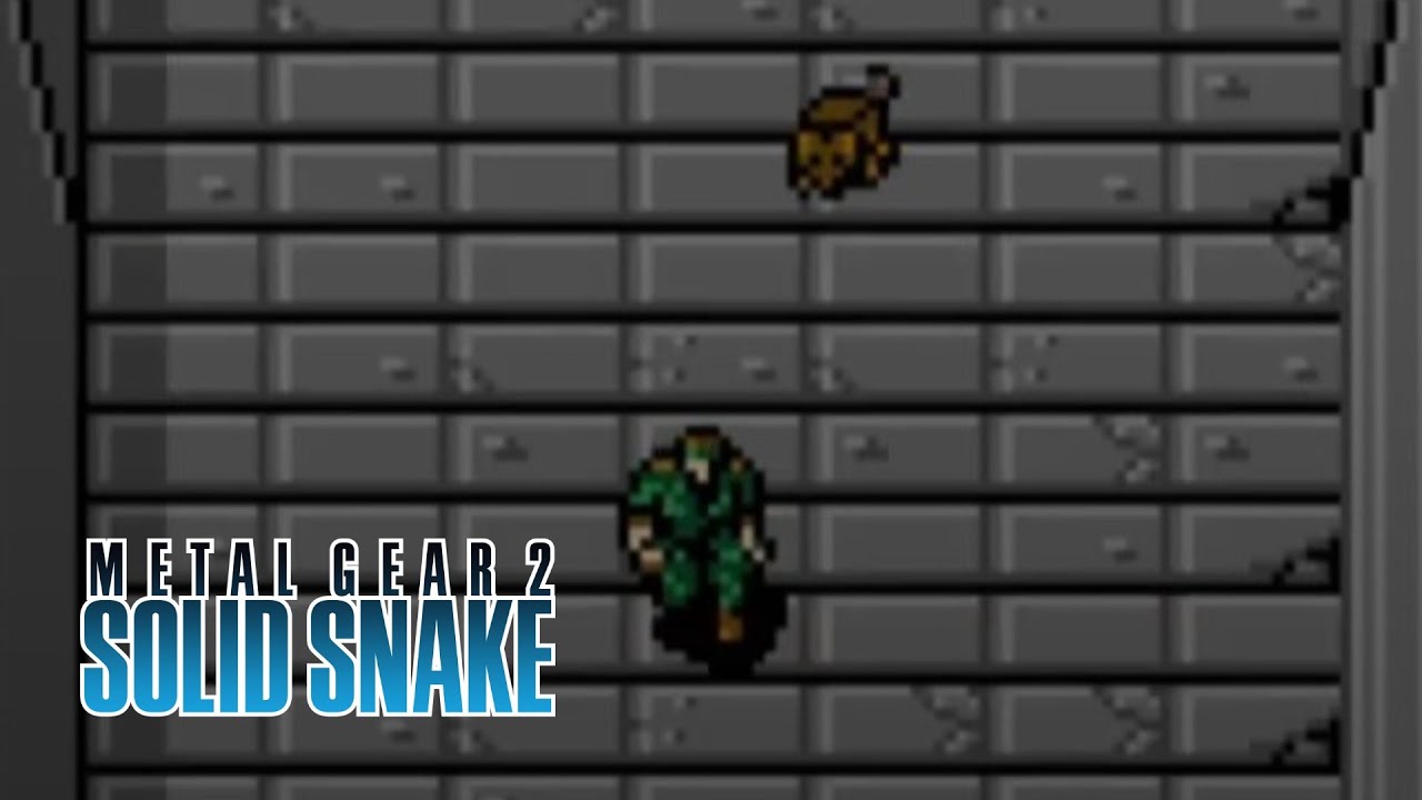 Rats | Metal Gear 2: Solid Snake (MSX) #msx #metalgear2 #metalgear # ...