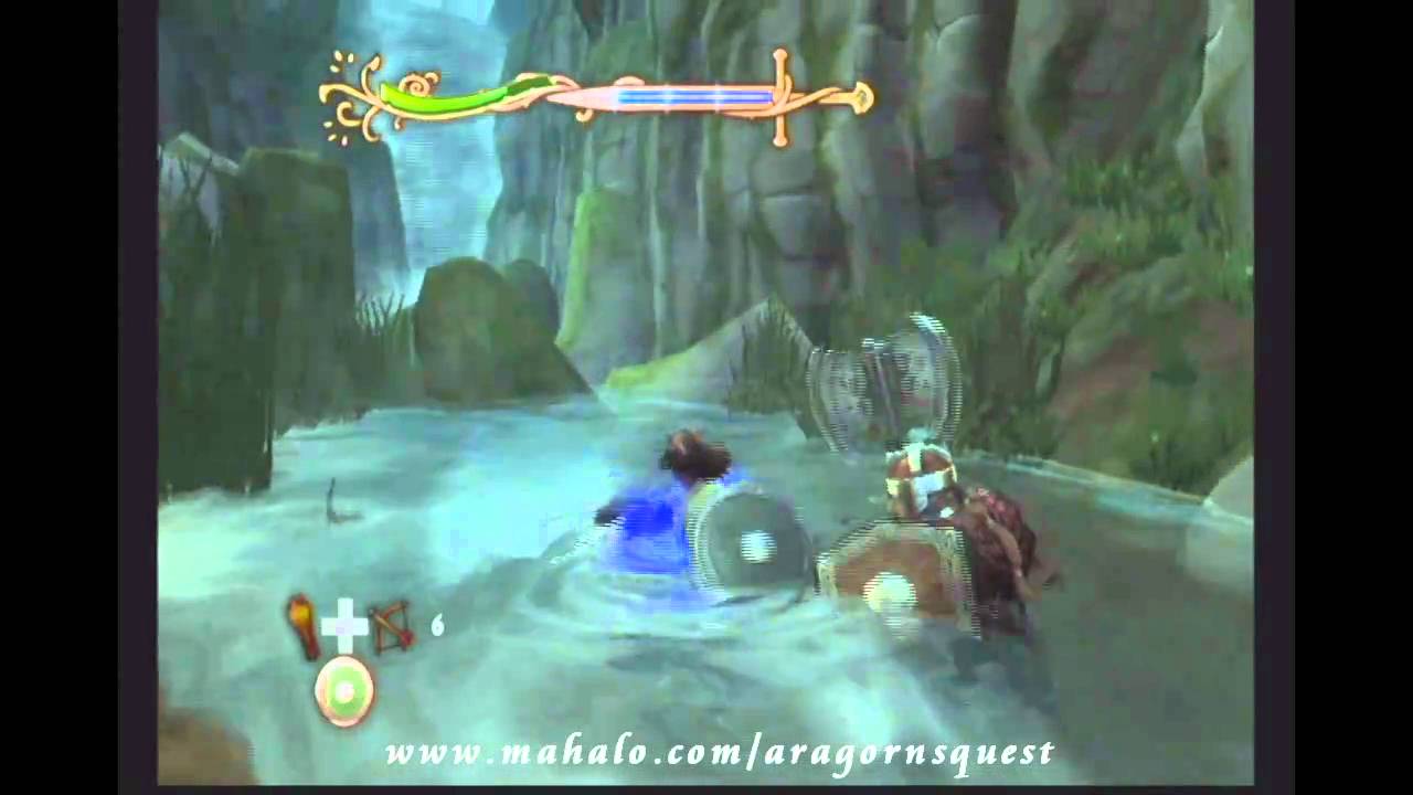 Lord of The Rings Aragorn's Quest Walkthrough Fangorn Forest pt 3 - YouTube