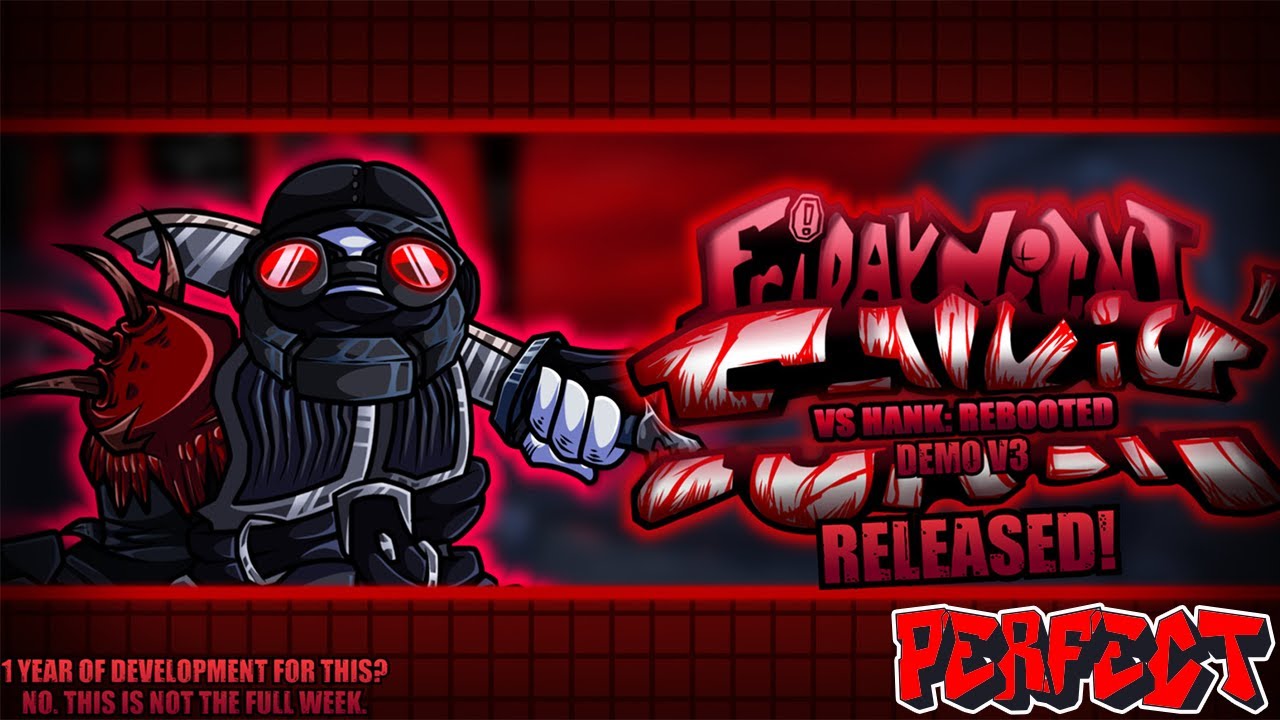 Friday Night Funkin' - Perfect Combo - Vs Hank Rebooted (Demo) V3 Mod ...