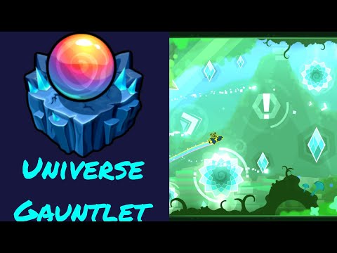 Universe Gauntlet completed (all levels & all coins) | Geometry Dash 2. ...
