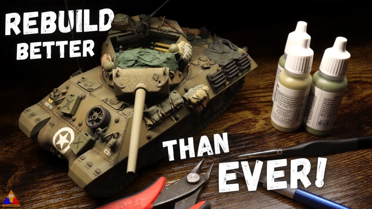 How to Improve Your Scale Models | Refurbishing Old Kits - YouTube