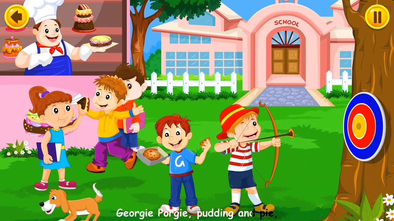 Georgie Porgie | Nursery Rhymes & Kids Songs - YouTube