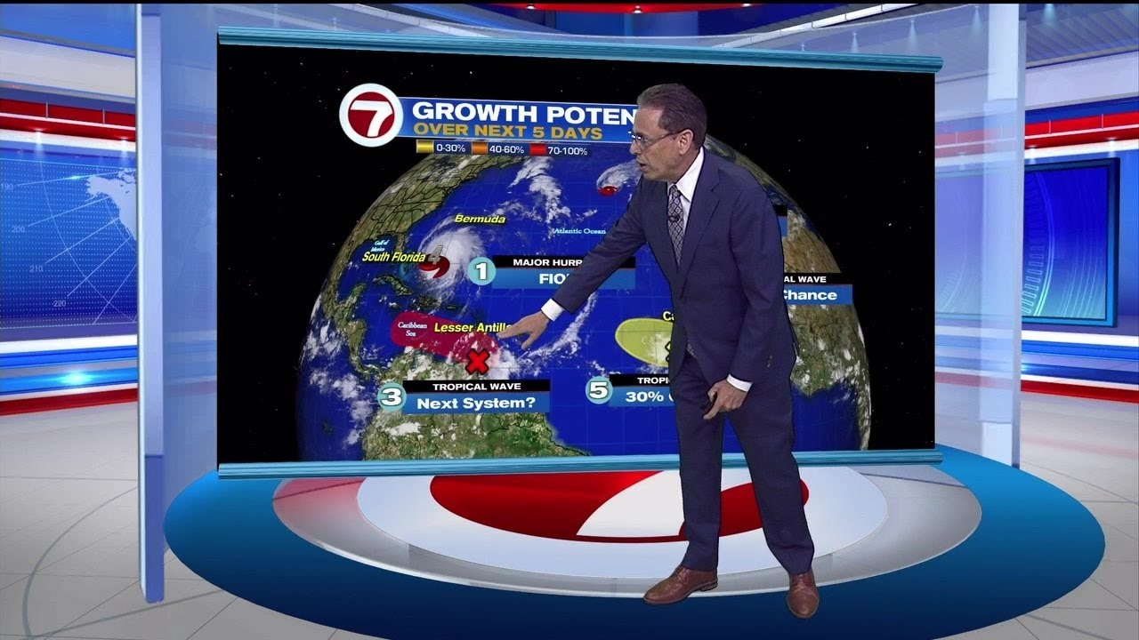 National Hurricane Center tracking 5 systems in Atlantic - YouTube