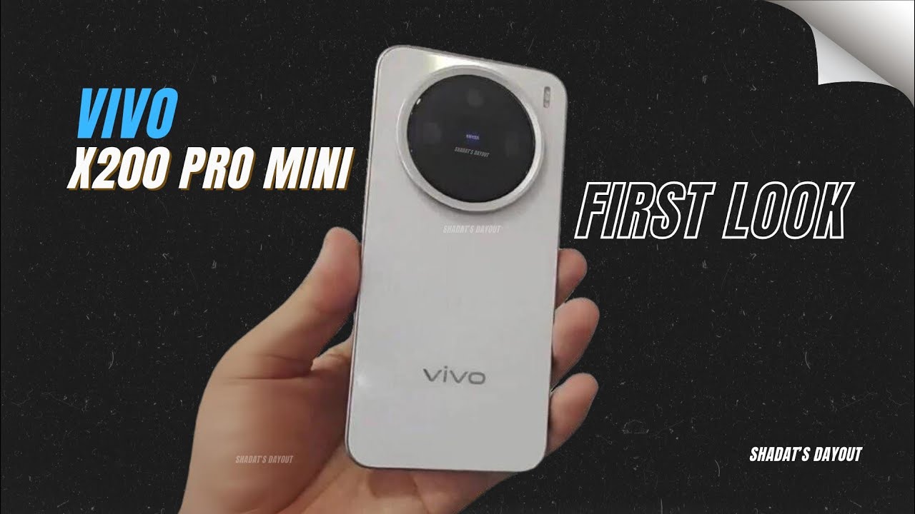 Vivo X200 Pro Mini Hands on Video - IT's finally HERE - YouTube