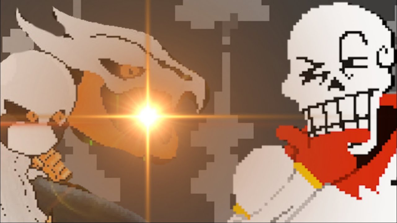 Your Only Move is Hustle: Delta Sans vs Papyrus - YouTube