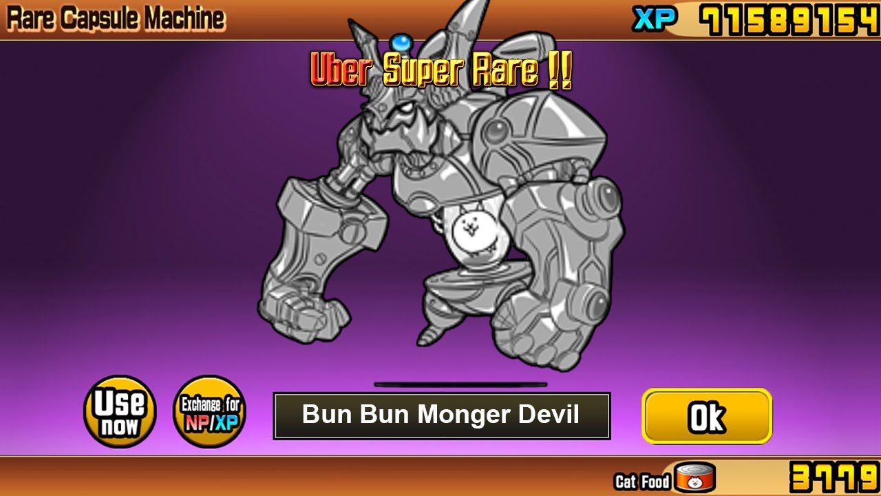 The Battle Cats - Bun Bun Monger Devil (PC Exclusive) - YouTube