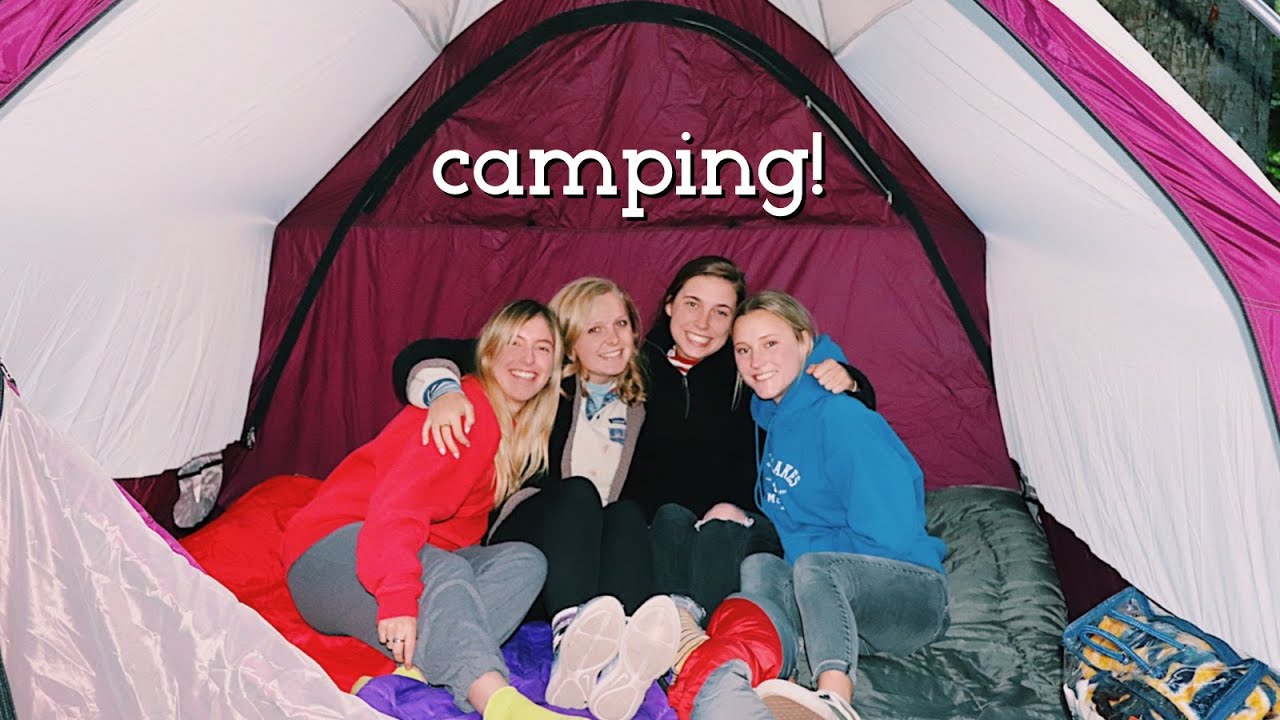 life in utah: girls go camping! *vlog* - YouTube