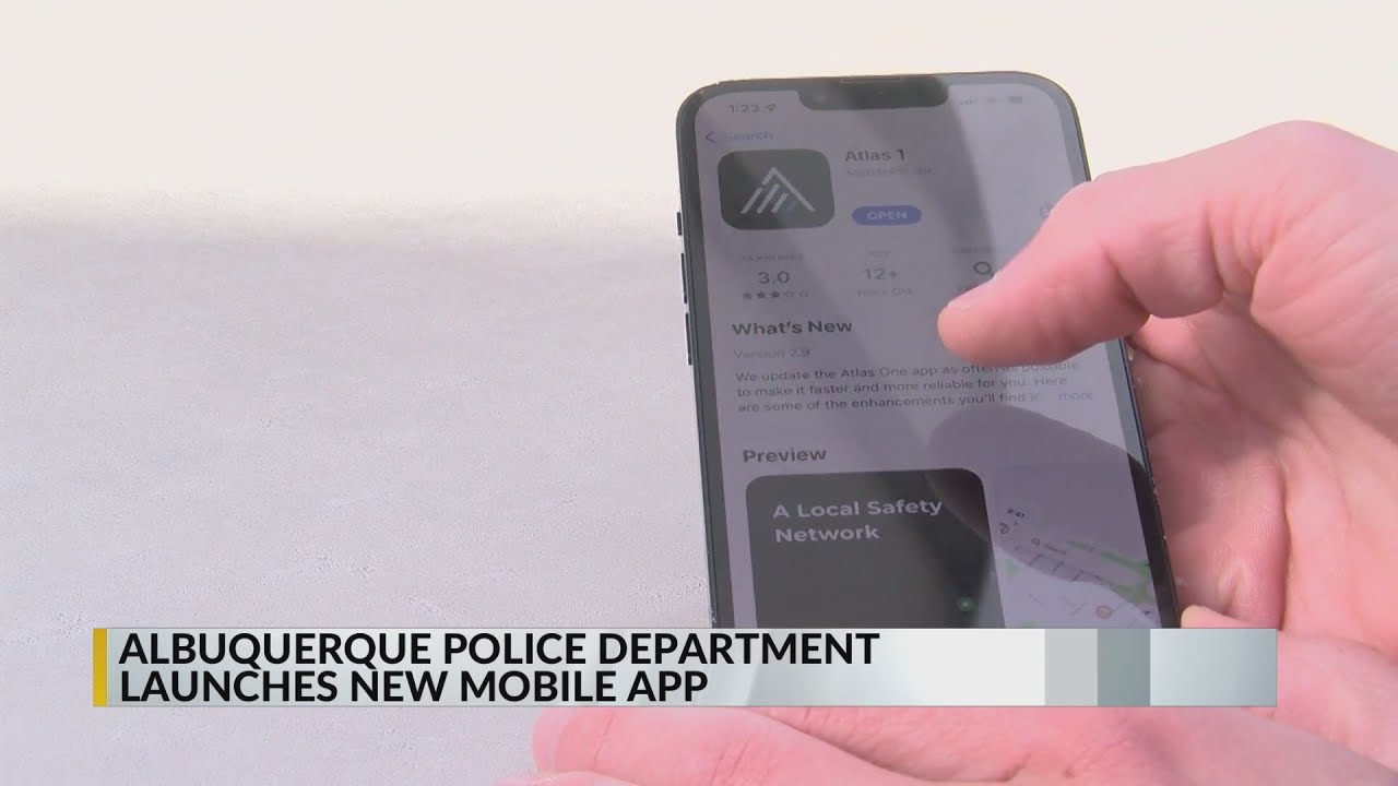 APD app to submit tips, receive police updates launching soon - YouTube