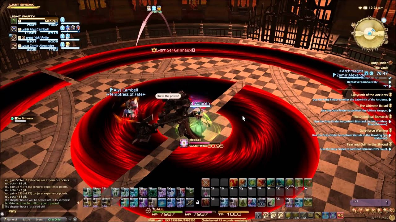 FFXIV Gameplay (3.0) - The Vault - YouTube
