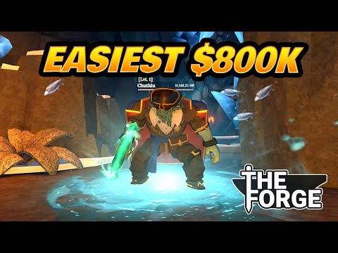 Make an EASY $800K in The Forge Roblox