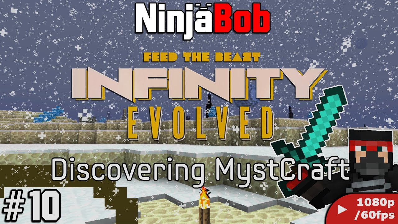 Minecraft: FTB Infinity Evolved [#10] "Discovering MystCraft" - YouTube
