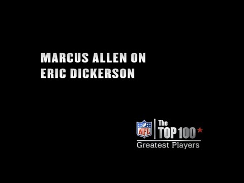 Top 100 Extra - Marcus Allen on Eric Dickerson - YouTube