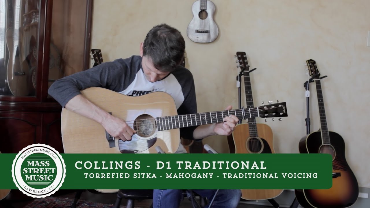 Collings - D1 Traditional T Series - YouTube