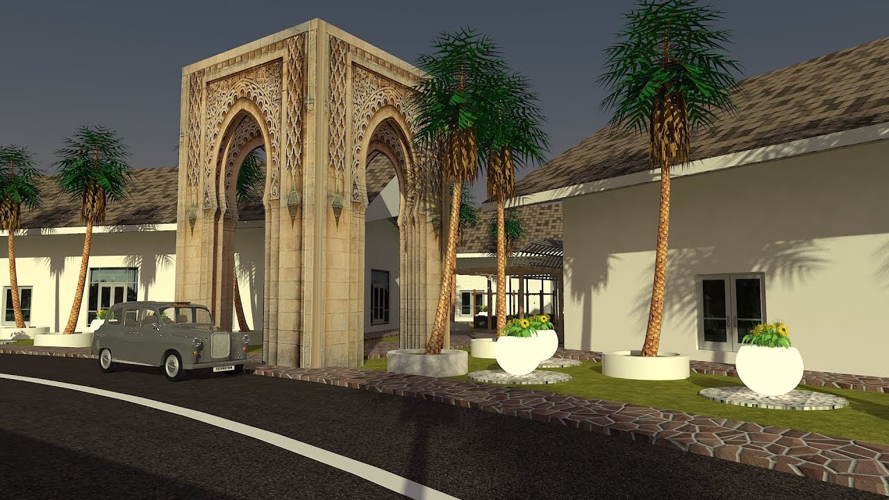 Highway Inn Food court New Design 360 VR - YouTube