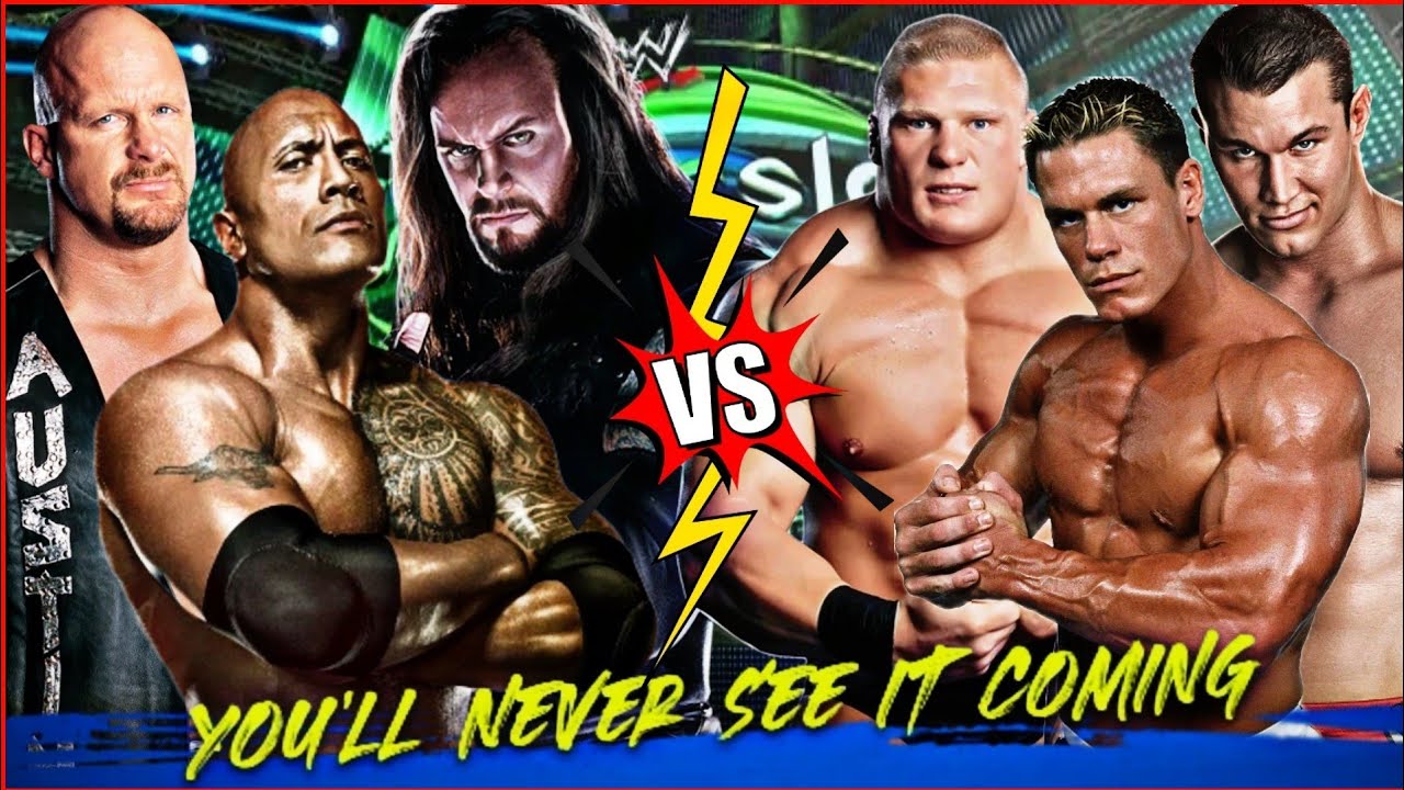 Team Ruthless Aggression vs Team Attitude Era match WWE 2k23 | WWE 2k23 ...